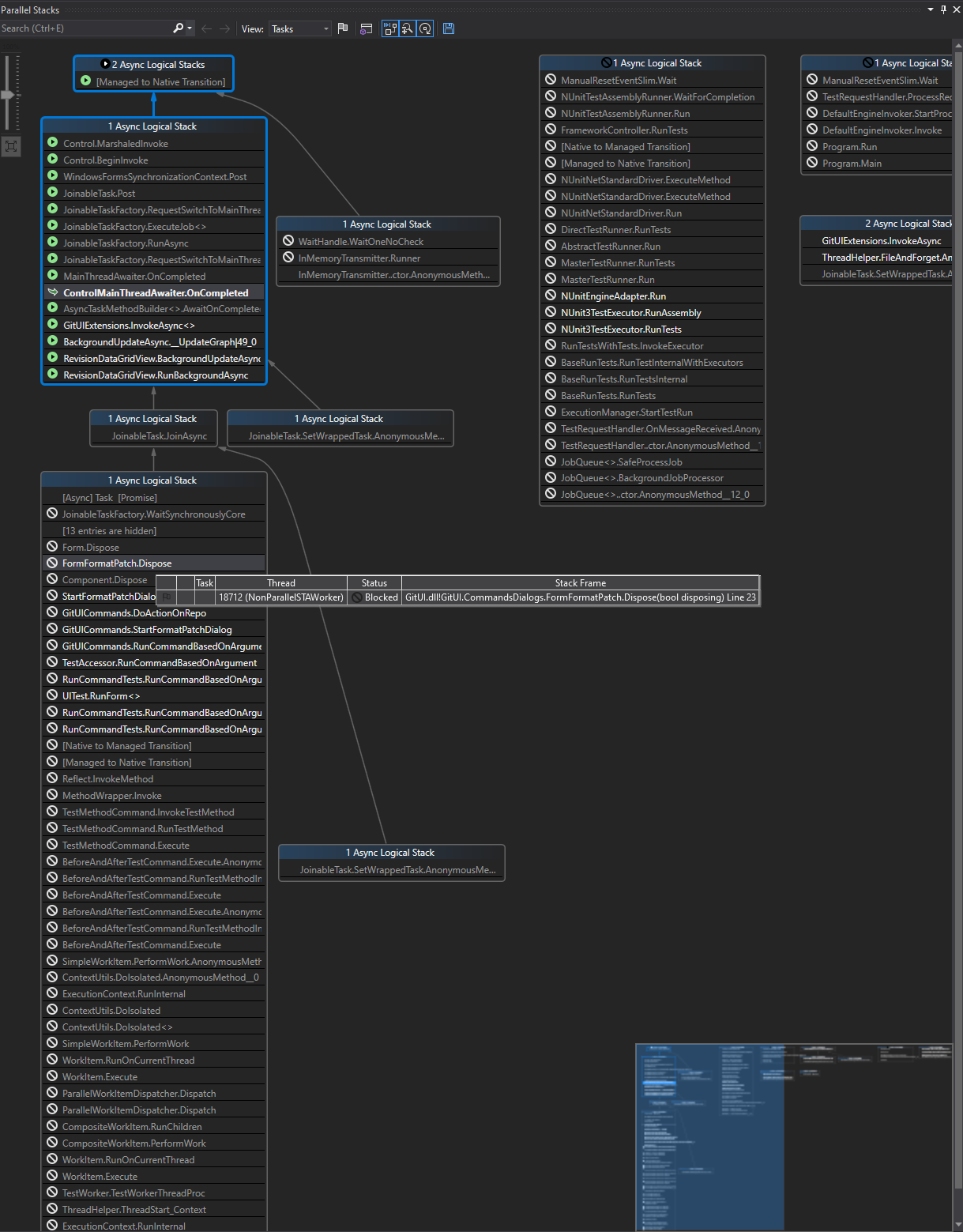 Ui Integration Tests Deadlock Under Vs · Issue 9456 · Gitextensions Gitextensions · Github