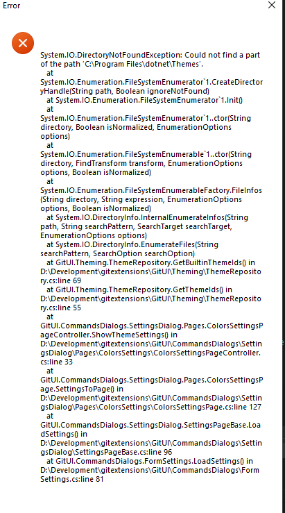[NBug] Could not find a part of the path 'C:\Program Files\dotnet\... · Issue #9743 ...