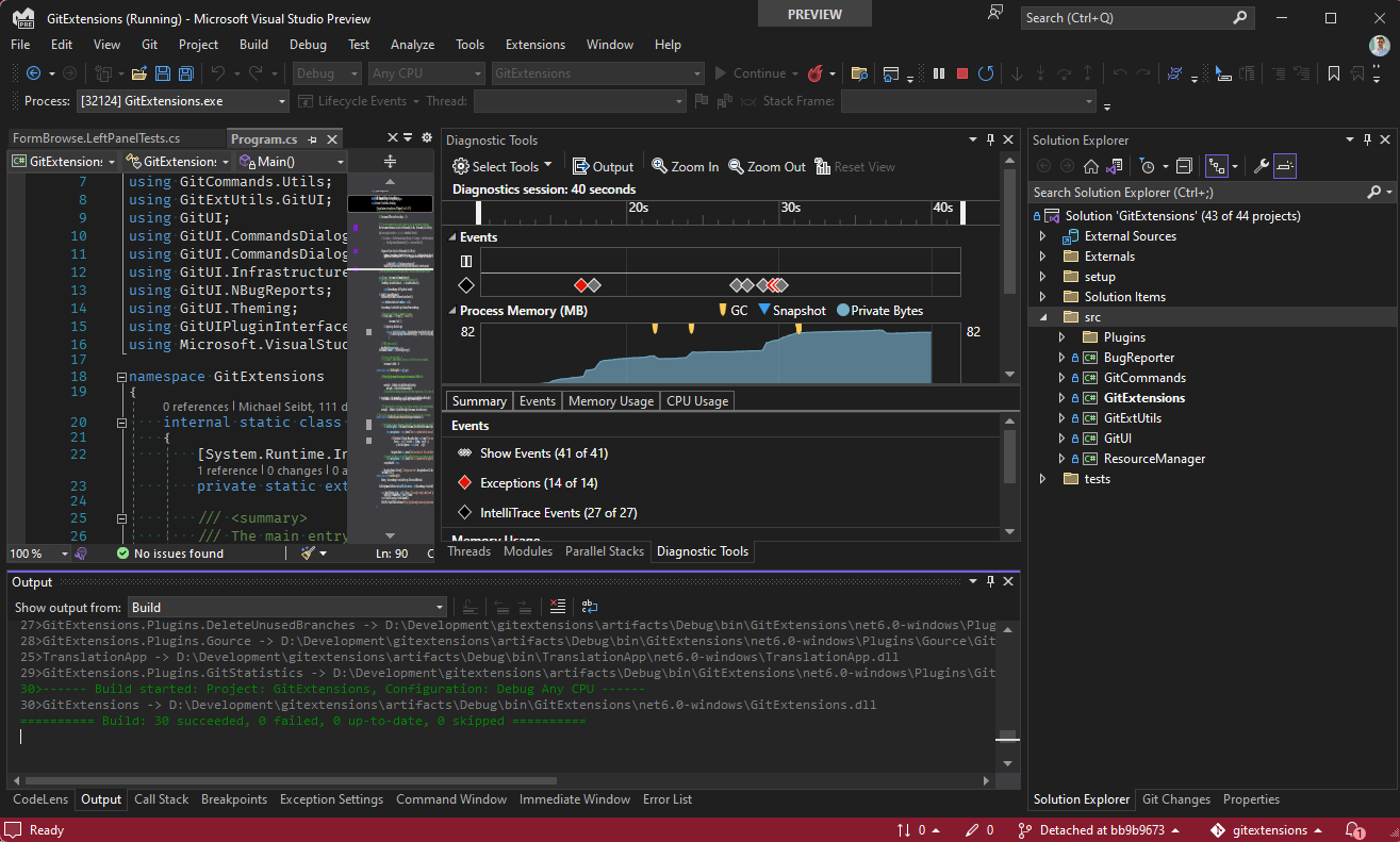 Problem Debugging Gitextensions · Issue 10144 · Gitextensionsgitextensions · Github