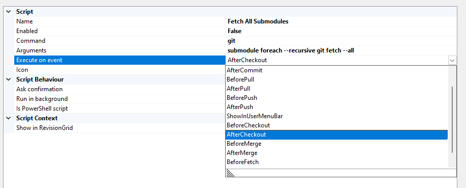 GitExtensions not syncing Submodules from tracked branch · Issue #4368 · gitextensions ...