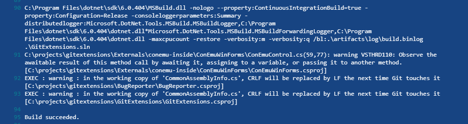 Update build scripts by RussKie · Pull Request #10618 · gitextensions/gitextensions · GitHub