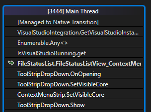 `VisualStudioIntegration.IsVisualStudioRunning` can dead lock the app · Issue #10856 ...