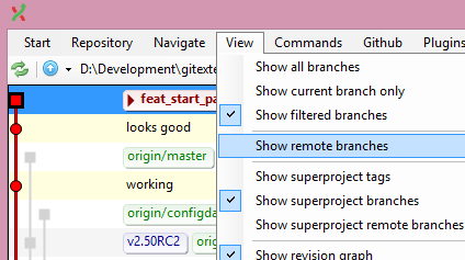 'Show remote branches' check state does not toggle after click · Issue ...