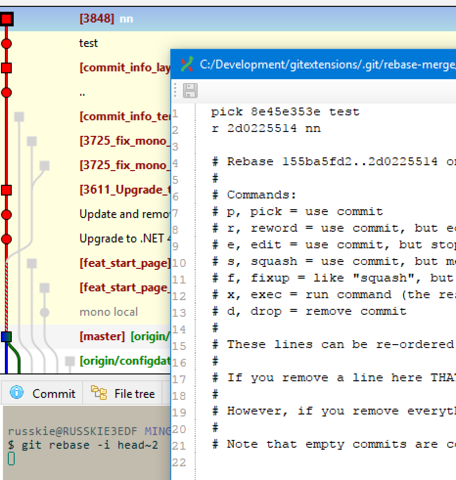 [2.50.01] Interactive Rebase: Illegal characters in path instead of the edit commit message ...