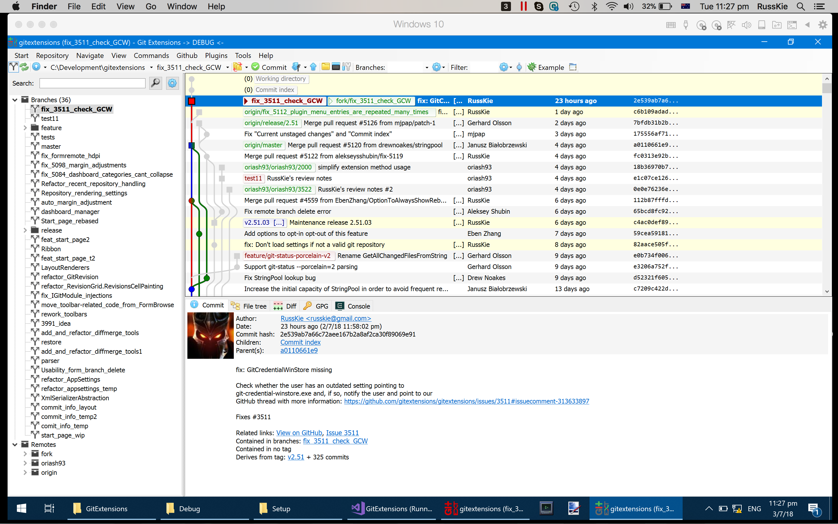 Arrangement of object tree panel in browse form · Issue #5133 · gitextensions/gitextensions · GitHub