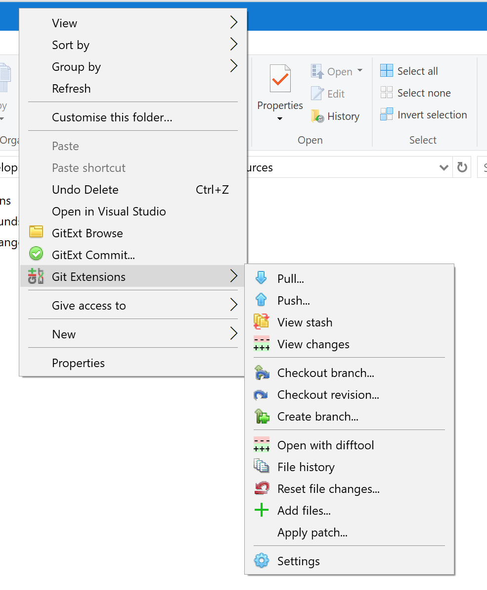 Inconsistent "GitExt Browse" icon · Issue #5117 · gitextensions/gitextensions · GitHub