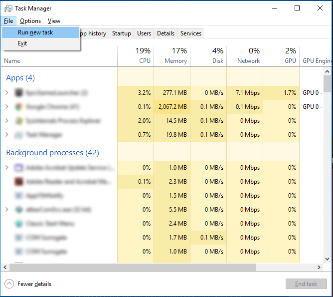 window 10 black desktop after canceled installation · Issue #5173 ...