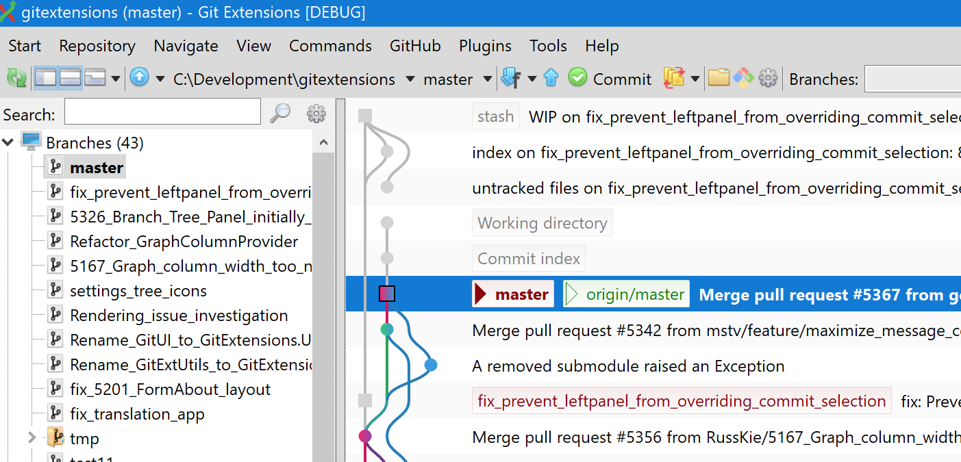 Stash parent graph node "untracked files" is hidden · Issue #4979 · gitextensions/gitextensions ...