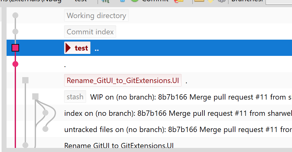 Stash parent graph node "untracked files" is hidden · Issue #4979 · gitextensions/gitextensions ...