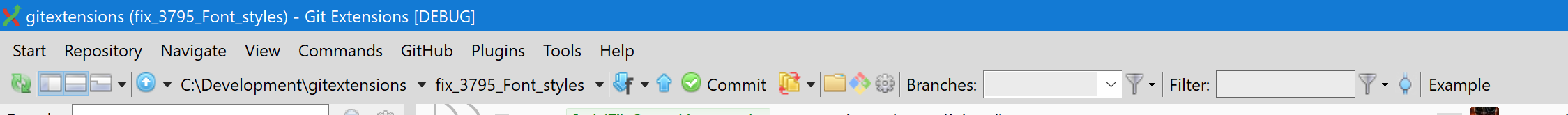 Separator toolstrip ui · Issue #5442 · gitextensions/gitextensions · GitHub