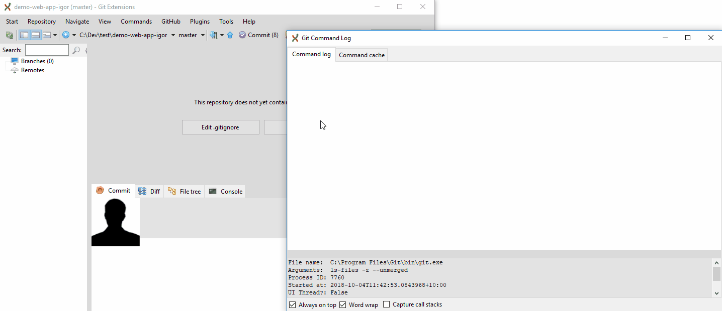 FormCommit shows as unable to stage · Issue #5514 · gitextensions/gitextensions · GitHub