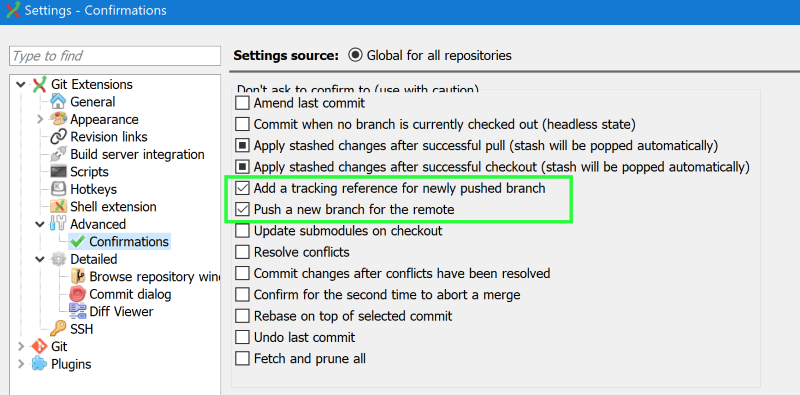Default settings: push new branch and tracking ref · Issue #5552 · gitextensions/gitextensions ...