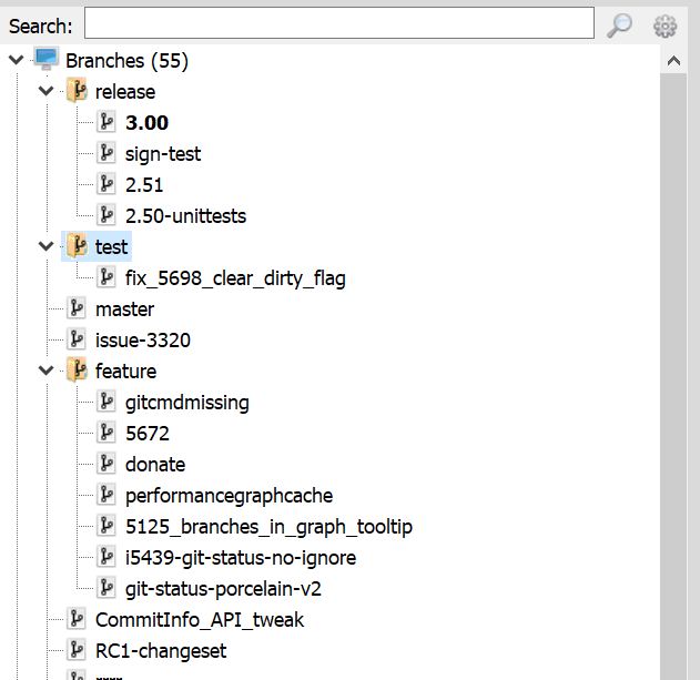 Branch drop-down only shows first 100 branches · Issue #5850 · gitextensions/gitextensions · GitHub