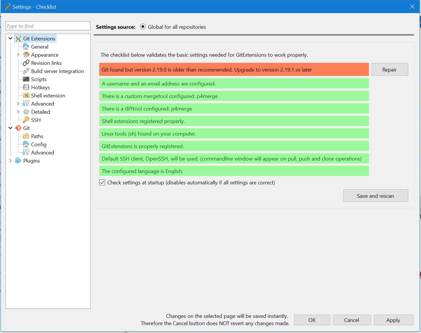 UI: dialogs layout alignment · Issue #6183 · gitextensions/gitextensions · GitHub
