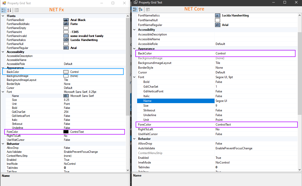 Propertygrid Colors Are Not Rendered Coloreditor Not Working · Issue 1120 · Dotnetwinforms