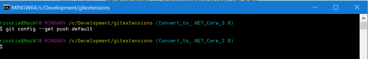 Push GUI should honor git's push.default setting (especially 'current') · Issue #7118 ...