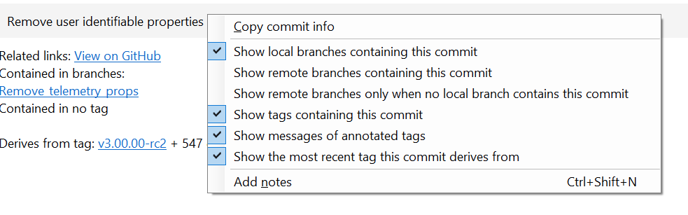 Avoid Running Git Exe Tag Contains · Issue 5741 · Gitextensions Gitextensions · Github