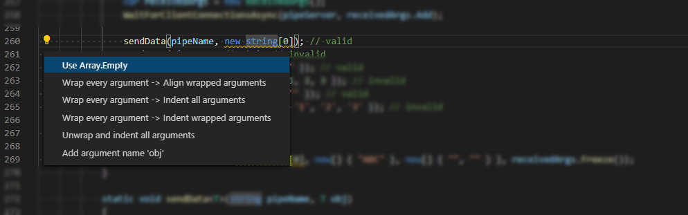 Add "Suppress" to quick actions · Issue #3811 · dotnet/vscode-csharp · GitHub