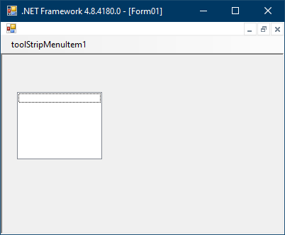 MDI forms lost sub control box · Issue #3029 · dotnet/winforms · GitHub