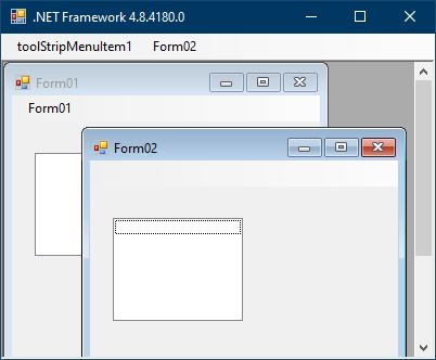 MDI forms lost sub control box · Issue #3029 · dotnet/winforms · GitHub