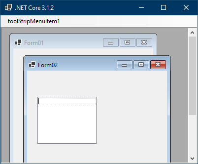 MDI forms lost sub control box · Issue #3029 · dotnet/winforms · GitHub