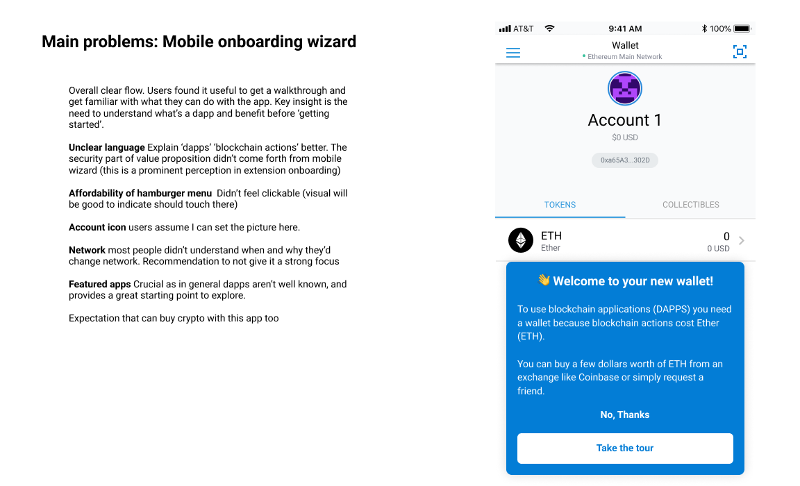 Onboarding wizard · Issue #55 · MetaMask/Design · GitHub