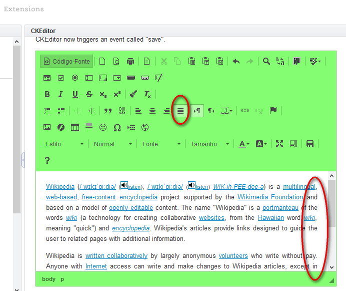 TextEditor: Text justify not work · Issue #4292 · primefaces/primefaces · GitHub