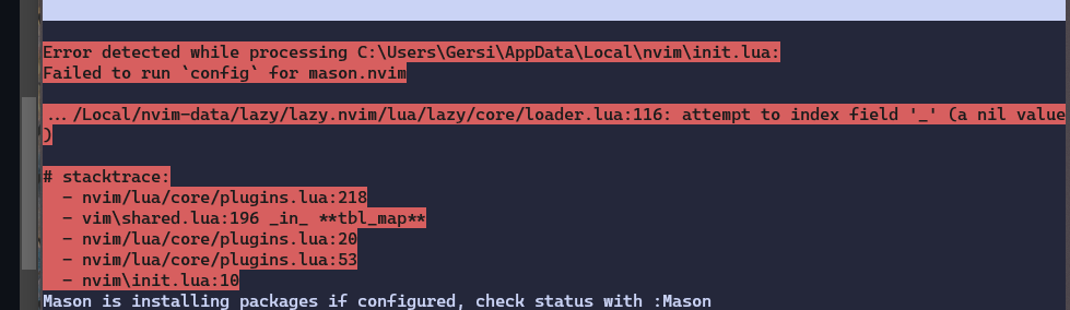 Switch to Lazy Package Manager · Issue #1465 · AstroNvim/AstroNvim · GitHub