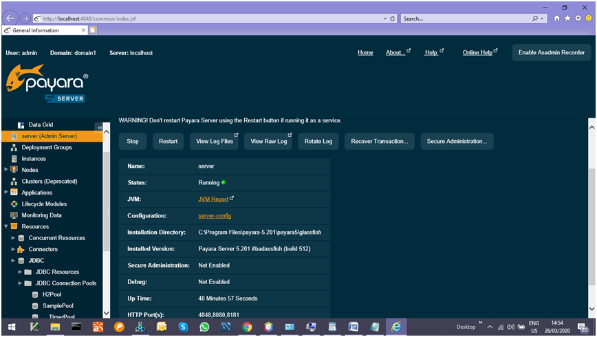 Exception When Pinging Newly Created Jdbc Connection Pool · Issue 4590 · Payarapayara · Github 