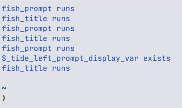 fish_title is invoked 3 times · Issue #164 · IlanCosman/tide · GitHub