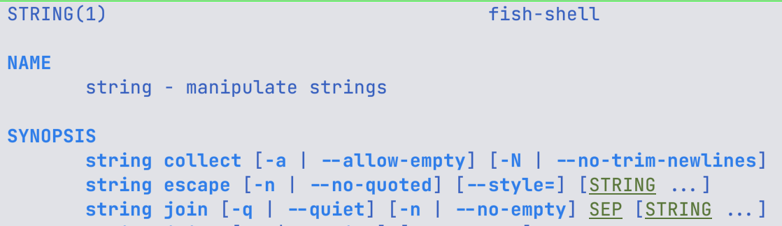 `path` man page is not correctly formatted · Issue #9154 · fish-shell/fish-shell · GitHub