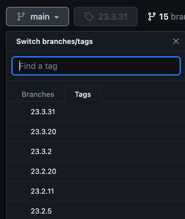 Add a link to the release page of current tag · Issue #6451 · refined-github/refined-github · GitHub