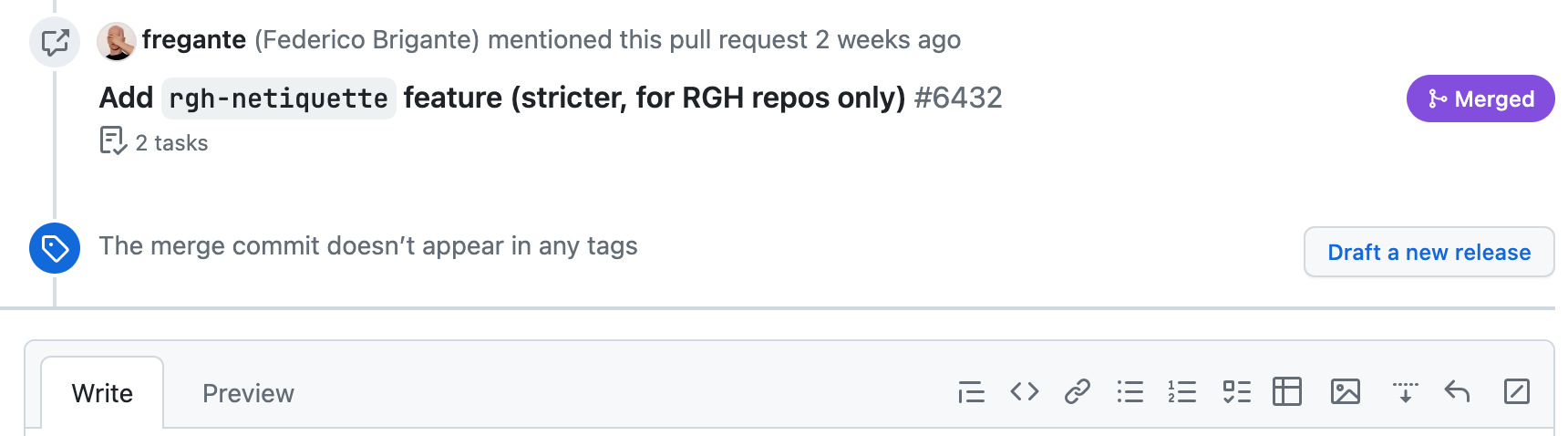 `closing-remarks` has wrong style · Issue #6482 · refined-github/refined-github · GitHub