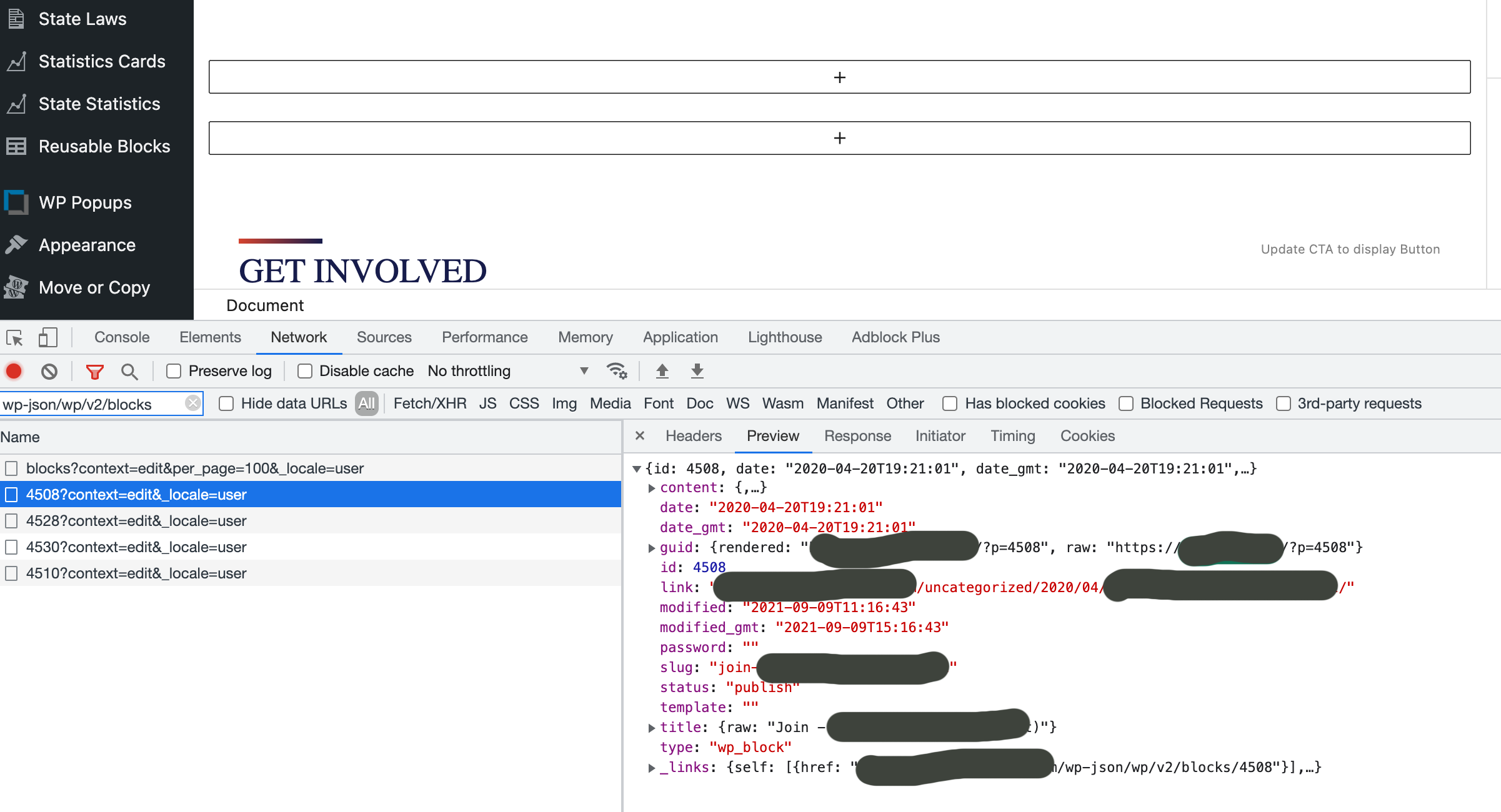 WordPress 5.7 cannot create new reusable block or change an exisiting one · Issue #29885 ...