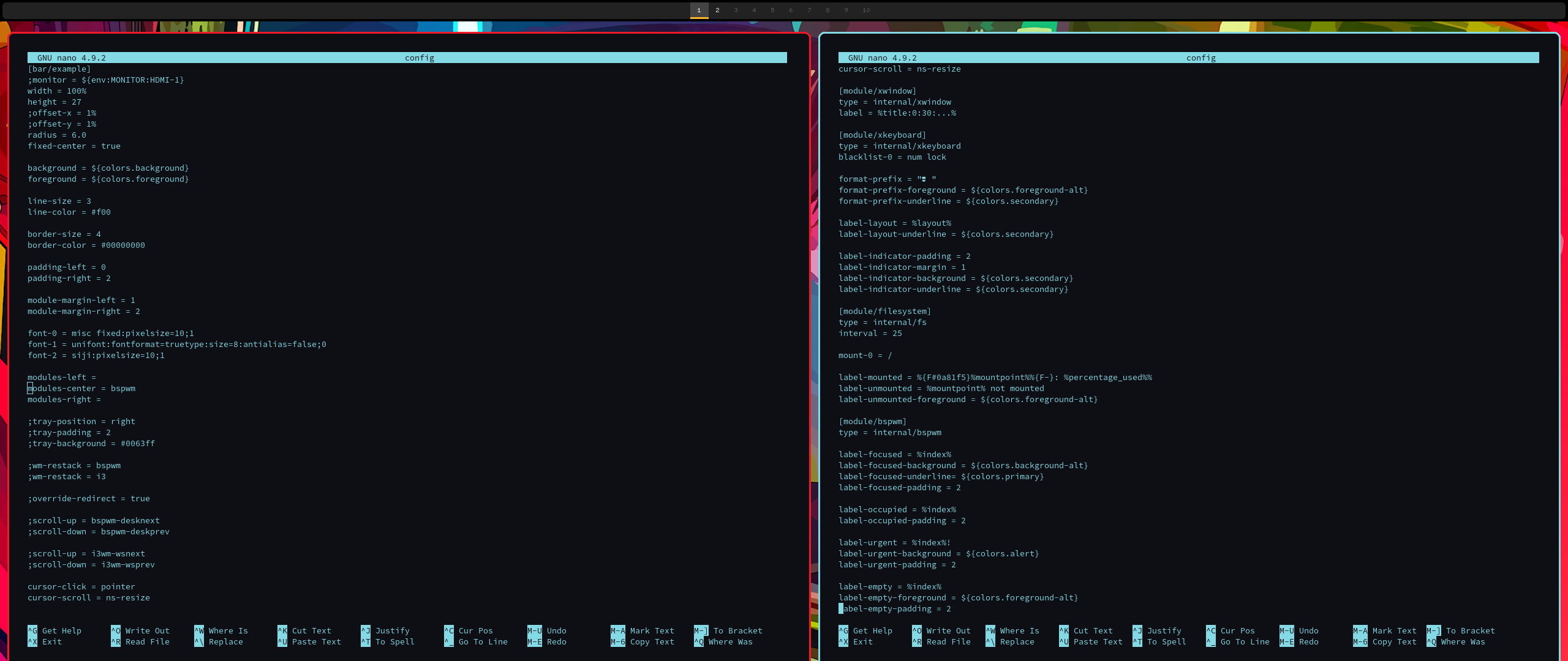 I Can Not Seem To Get The Center Module Center · Issue 2081 · Polybar Polybar · Github