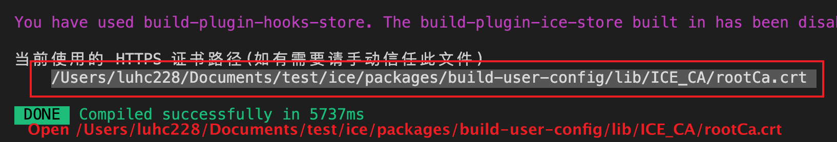 https启动项目CA证书无效 · Issue #4155 · alibaba/ice · GitHub
