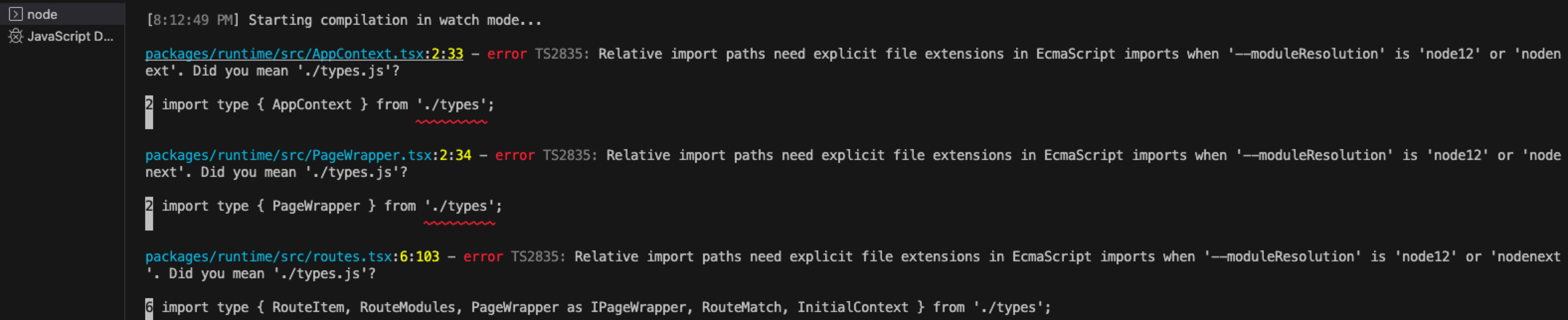 npm 包中 import 语句不加 .js 后缀编译不报错 · Issue #89 · ice-lab/ice-next · GitHub