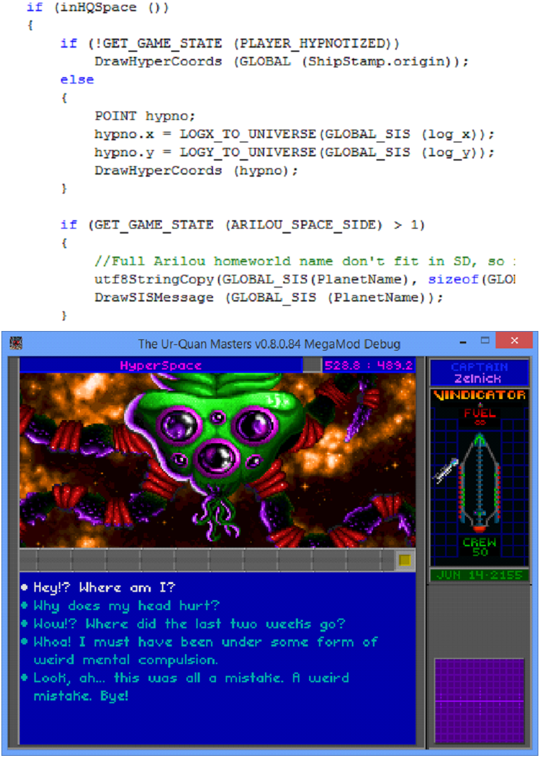 Kruzenshtern's Bugs: Wrong coordinates in Ur-Quan conversation after ...