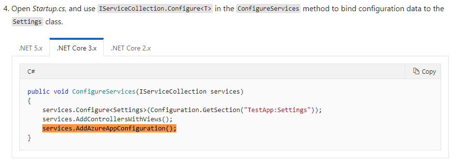 Tutorial Enable Dynamic Configuration Aspnet Core Missing Direction 6985