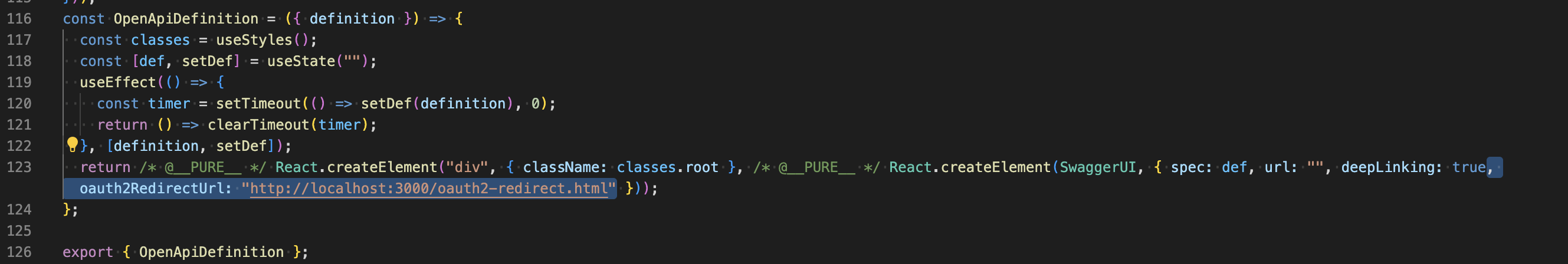 Bug in oauth2 authentication from Swagger API definitions - invalid redirect uri · Issue #11478 ...