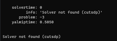 Deploying for C#(.Net Assembly). 'Solver not found (cutsdp)' cplex bmibnb cant not be founded as ...