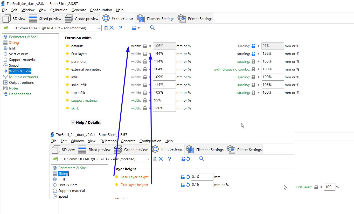 First layer width doesn't adjusted based on first layer height · Issue ...