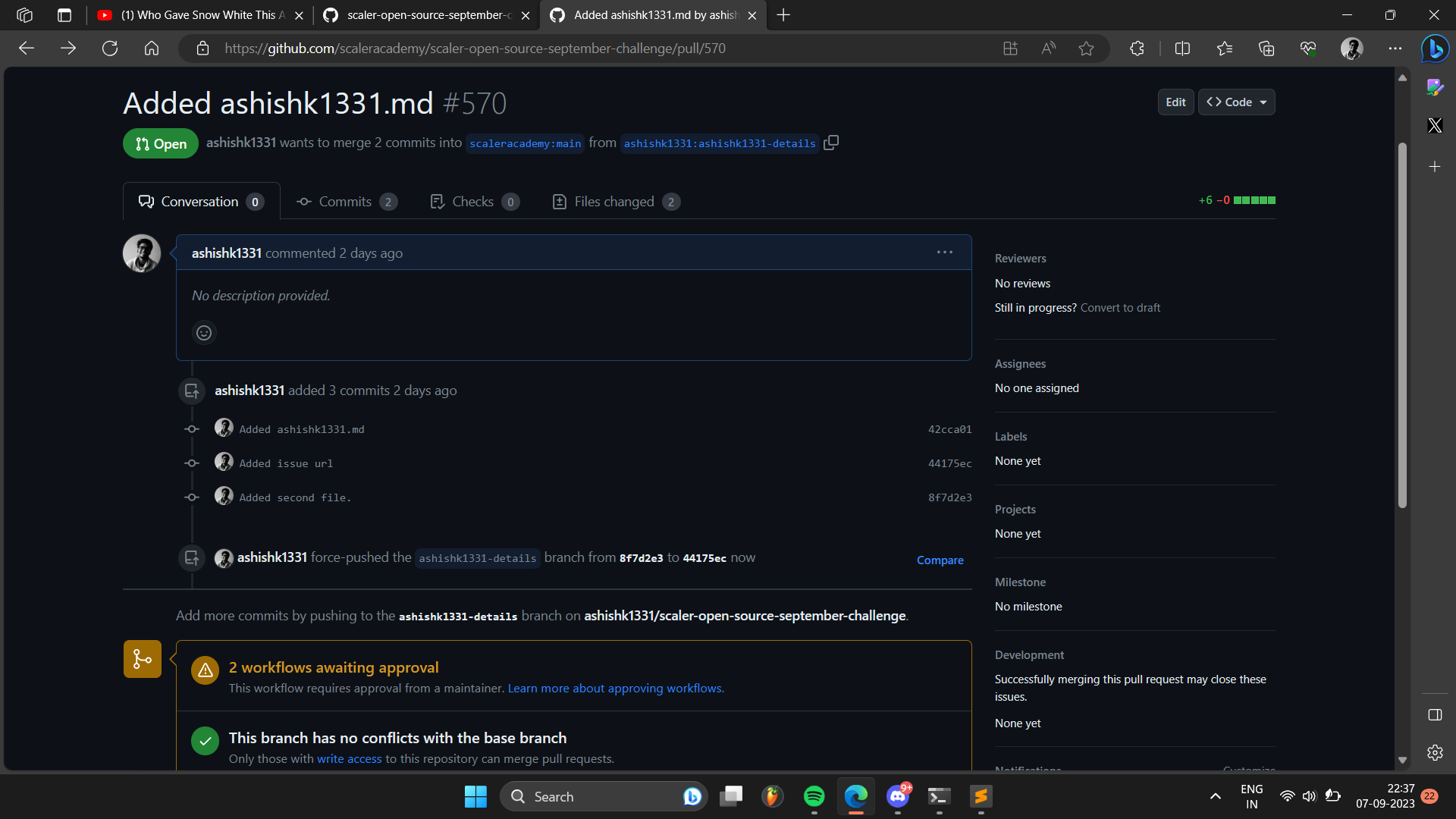 Challenge #1 - @ashishk1331 · Issue #123 · scaleracademy/scaler-open-source-september-challenge ...