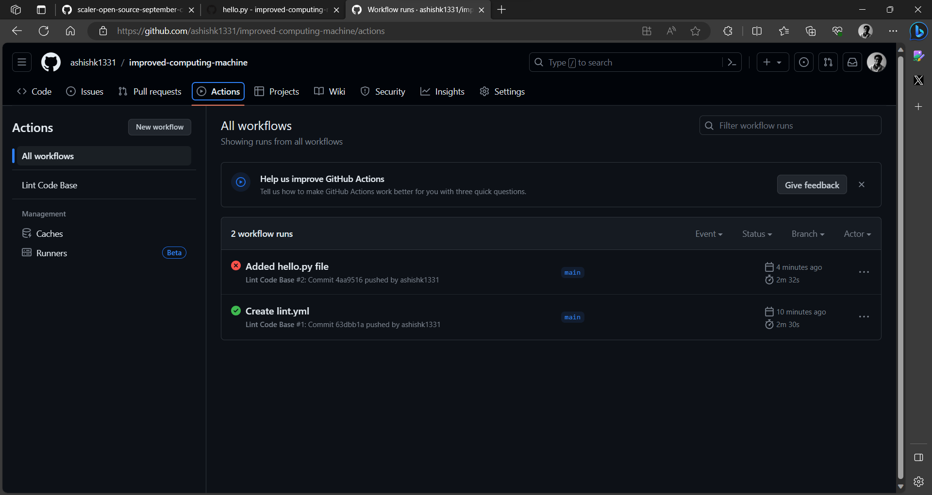 Challenge #1 - @ashishk1331 · Issue #123 · scaleracademy/scaler-open-source-september-challenge ...