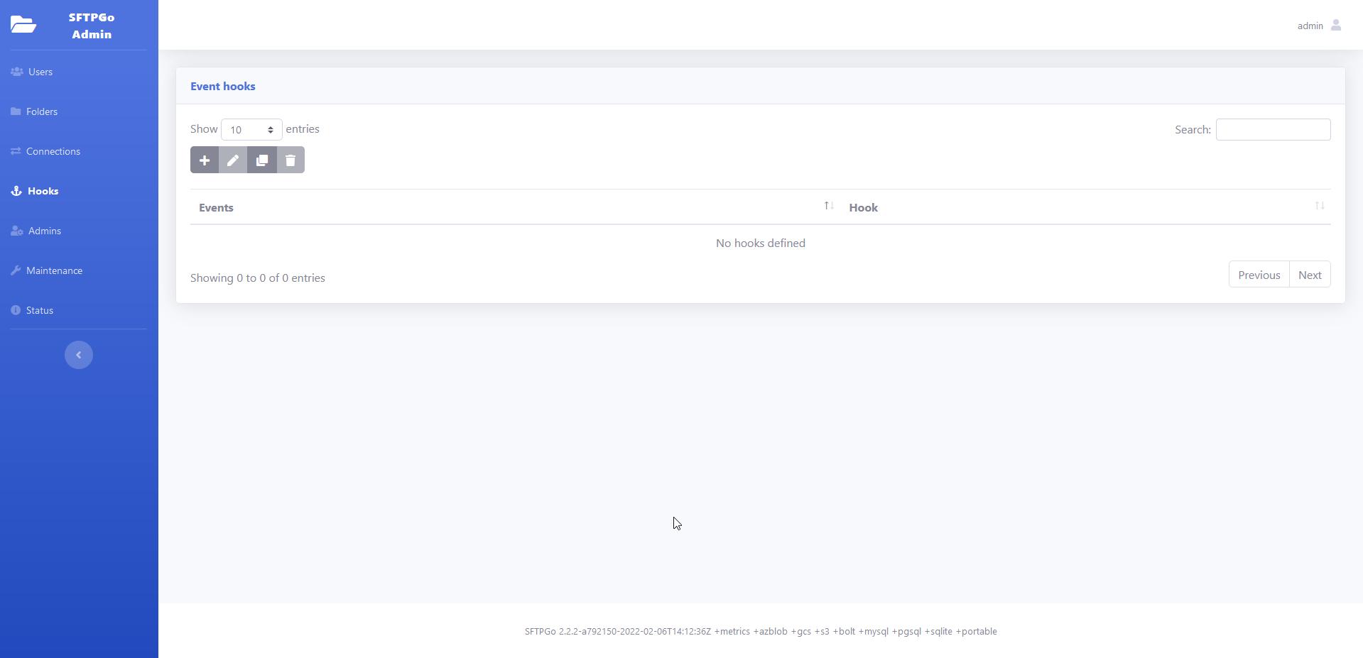 [Feature request] Event Manager · Issue #762 · drakkan/sftpgo · GitHub