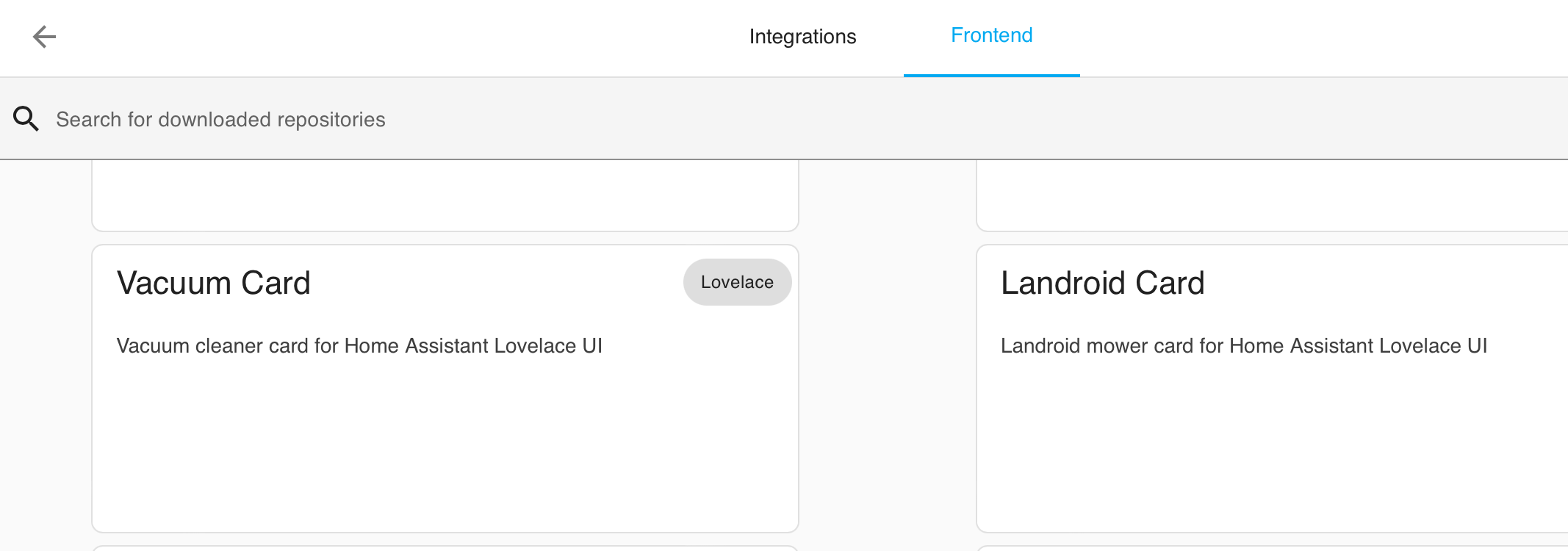 Integration installed but not usabel · Issue #544 · denysdovhan/vacuum-card · GitHub