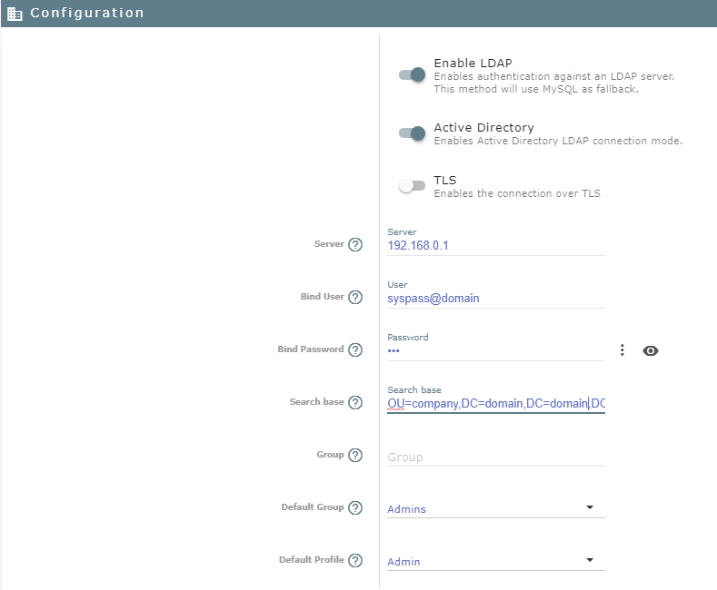 Upgrade from dev3.0 to 3.0 branch LDAP login error · Issue #1095 · nuxsmin/sysPass · GitHub