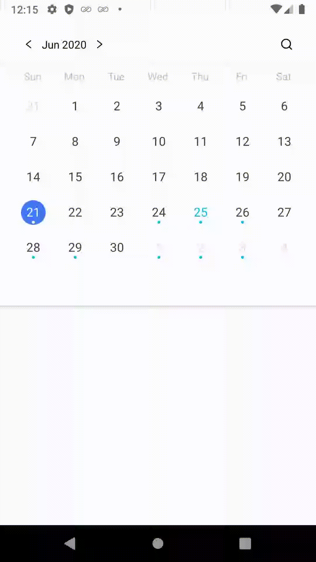 Expandable calendar shows two rows when i remove header from calendar. · Issue #1211 · wix/react ...