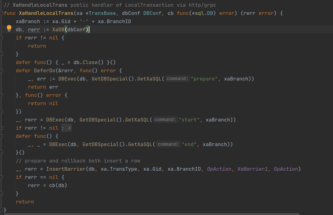 有个疑问请问一下,每次开启一个本地xa事务都需要new一个新的*sql.DB吗 · Issue #301 · dtm-labs/dtm · GitHub