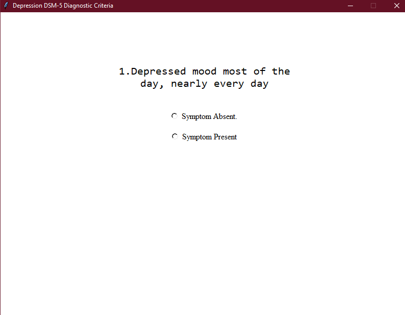 GitHub - axelblaze11/Expert-System-On-Major-Depressive-Disorder-using ...
